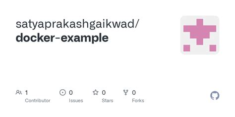 GitHub Satyaprakashgaikwad Docker Example