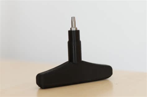 T Handle Bit Screwdriver By Kermit Graf Von Zeppelin Download Free Stl Model