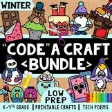 New Year Craft Coding Activity One Page Craft Poem Writing Bulletin Board