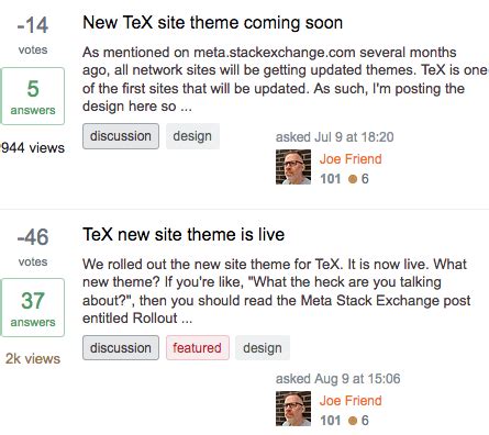 What Happens On StackExchange TeXblog