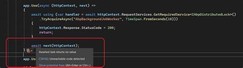 Redis Distributed Lock Exception 4249 Support Abpio