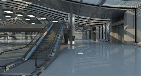 Futuristic Architectural Structure 3d Model By Giimann