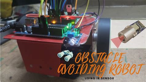 Obstacle Avoiding Robot Using Ir Sensor Arduino Uno Code Link In