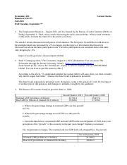 ECON Homework Set F Doc Economics Homework Set Fall DUE Tuesday September