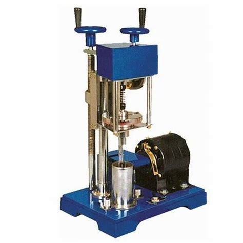 Blue Mild Steel Laboratory Vane Shear Test Apparatus 15kg Automation