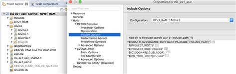 Ccstms320f28377s What Is The Best Pratictise To Use Cla And Driverlib In A New Project Code