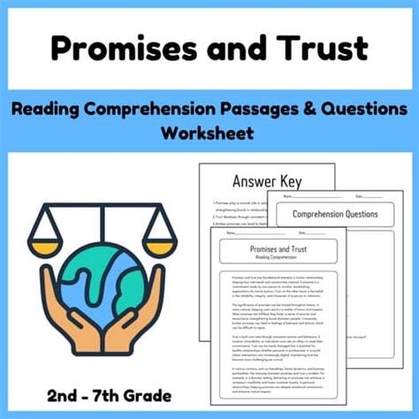 All About Promises And Trust Reading Comprehension Passages