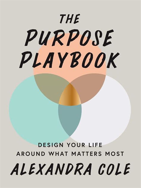 The Purpose Playbook Design Your Life Around What Matters Most By
