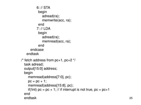 ppt design an 8 bit processor with verilog at behavioral level