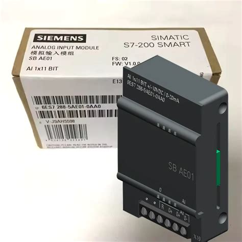 Siemens Plc 6es7288 5ae01 0aa0 Analog Input Signal Board Module Sb Ae1 1 Input Woolars