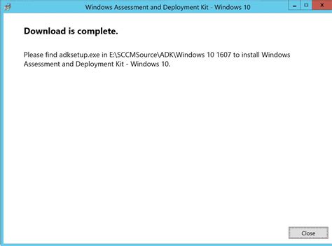 How To Update Windows Adk On A Sccm Server System Center Dudes
