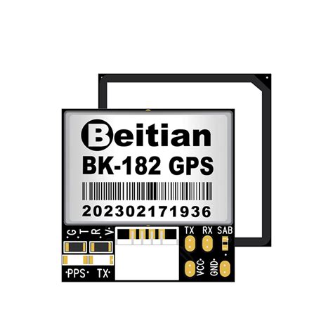 Beitian Bk 182 Gps Module With Antenna Nmea Ubx Dual Protocol M9140 Chip Ultra Low Power Drone