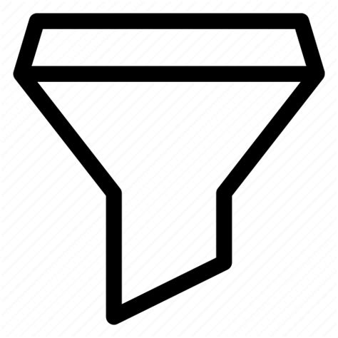 1 Filter Funnel Sort Tools Sorting Icon Download On Iconfinder