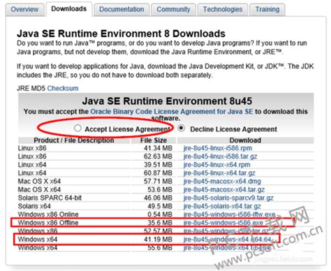 java runtime environment怎么安装 jre安装详细图文教程 pc下载网资讯网