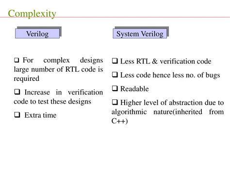 ppt an introduction to systemverilog powerpoint presentation free download id 547905