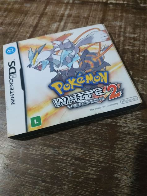 Pokémon White Version 2 Nintendo Ds Original Jogo De Videogame
