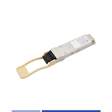 Qsfp28 100g Sr4 100g Optical Transceiver Multimode Mmf Transceiver 850nm 100m