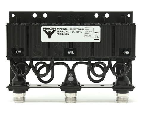 Procom MPX 2 6 Mini Duplexfilter VHF