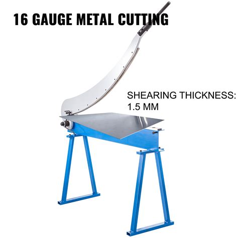 Vevor Guillotine Metal Shear 51 Inch Bed Width Guillotine Shear For