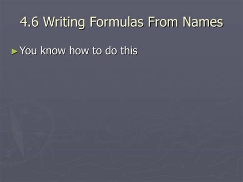 PPT Nomenclature PowerPoint Presentation Free Download ID 4537267