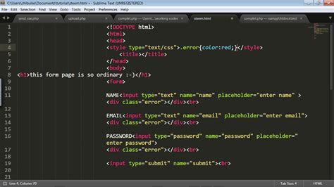 How To Validate Form Inputs Before Submission Using Php — Steemit