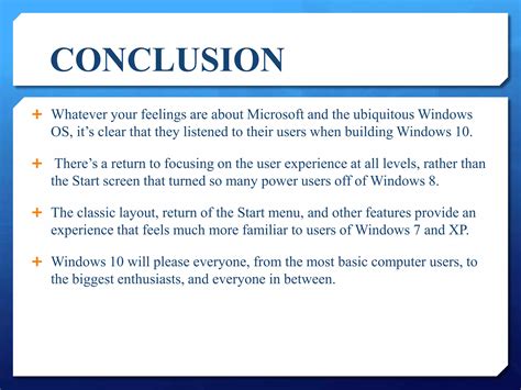 Windows 10 Ppt Pptx