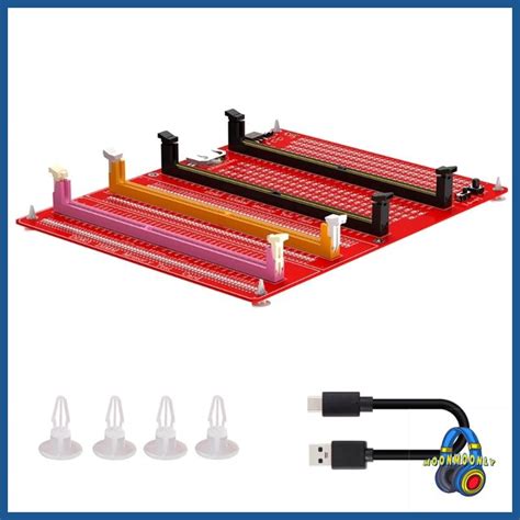 Moon Ddr3 Ddr4 Ddr5 สล็อตหน่วยความจําเดสก์ท็อปการ์ดทดสอบวินิจฉัยพร้อม