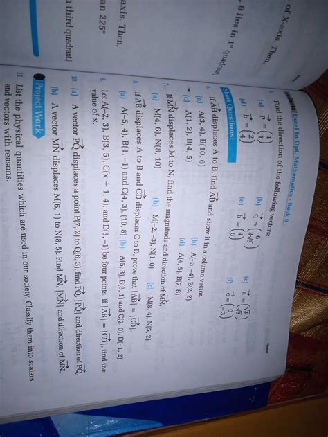 let a −2 3 b 3 5 c x 1 4 and d 3 −1 be four points if ∣ab∣ ∣cd∣ fi