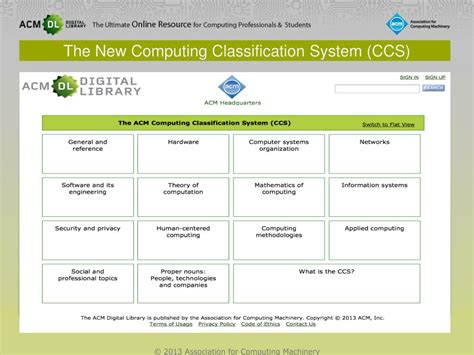 ppt very briefly about acm powerpoint presentation free download