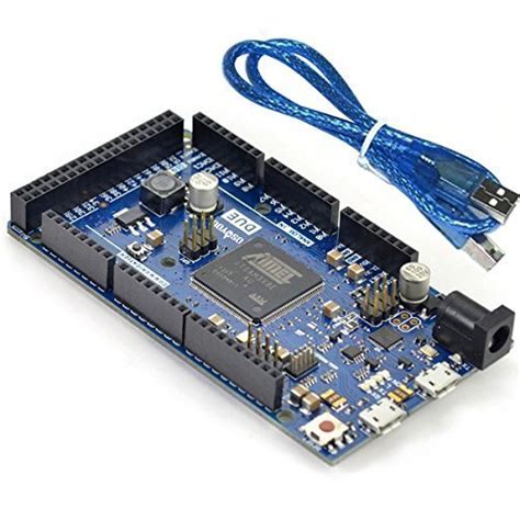 Rees52 Due R3 32 Bit Arm Compatible Shield Module Board With Usb Cable For Arduino