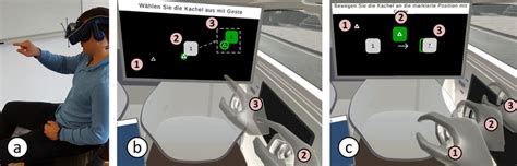 A A User Interacting With Gesture B Gesture Based Selection Of An Download Scientific
