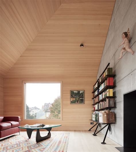 Bernardo Bader References Traditional Alpine Architecture In Larch Home For Art Collector