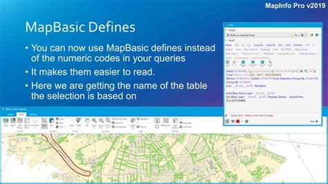 Mapinfo Pro V2019 Improving The Way You Query Ppt Mapinfo Pro V2019 Improving The Way You Query Ppt