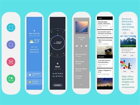 get quick access to your favorite apps with samsung galaxy s edge