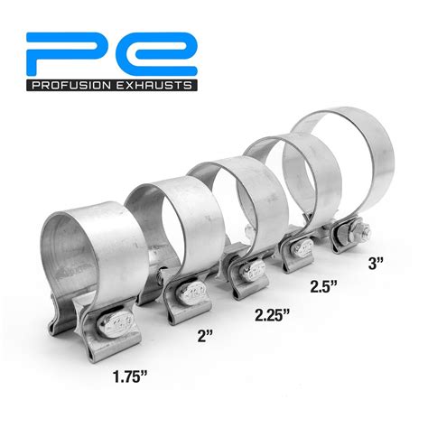 Types Of Exhaust Clamps