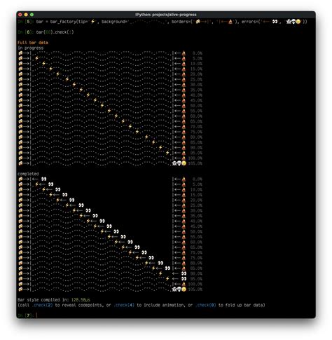 The Real Time Progress Bar With Throughput Eta And Animations Python