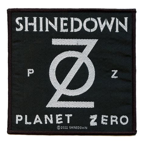 Shinedown Planet Zero Patch Standard Album Florida Woven Sew On Bg2 Etsy