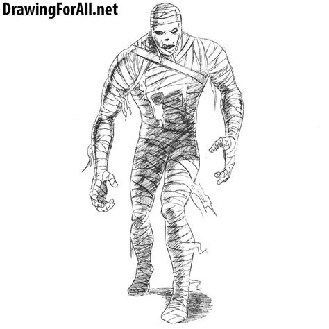 Mummy Drawing