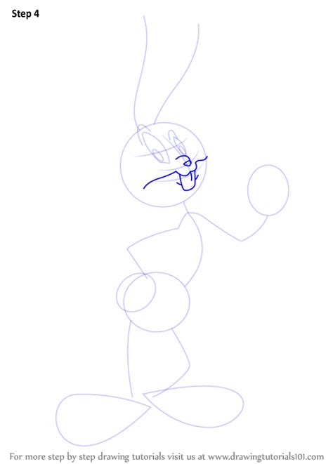 How To Draw Bugs Bunny Bugs Bunny Step By Step DrawingTutorials Com
