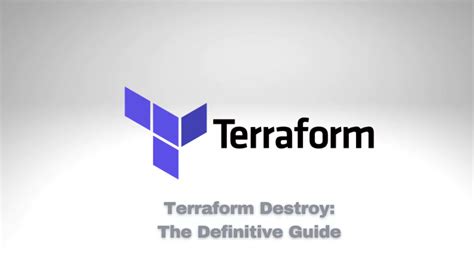 Terraform Destroy Why When Where And How To Use It Bits Lovers