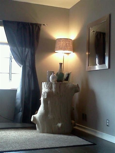 I Am In Love With This Tree Trunk Table I Created For My Foyer However I M Having A Really
