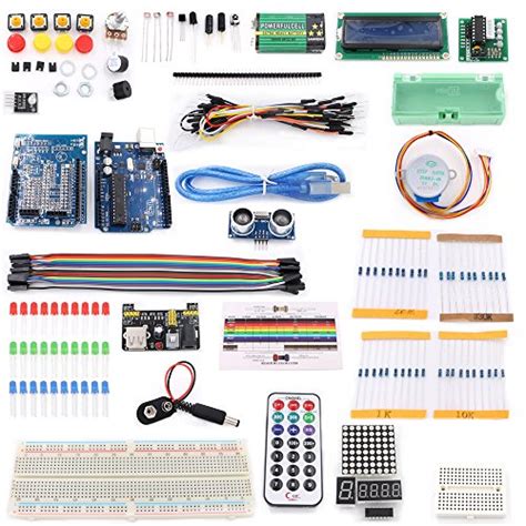 Vkmaker T2 Project Complete Starter Kit For Arduino Uno R3 Mega 2560 Robot Nano Breadboard Kits