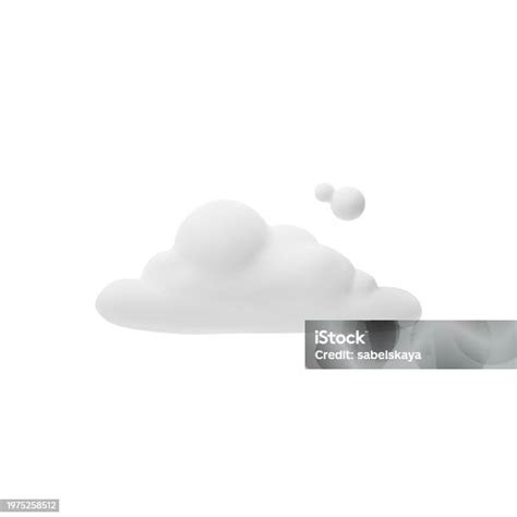 흰색 부드러운 구름 모양 흰색에 고립 된 현실적인 벡터 그림 0명에 대한 스톡 벡터 아트 및 기타 이미지 0명 3차원 형태 계절 Istock