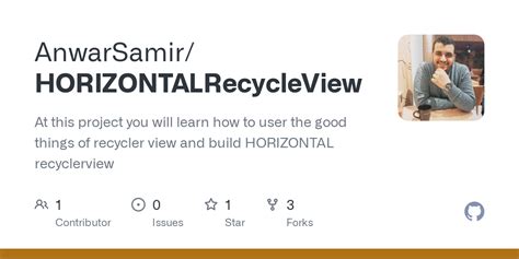 GitHub AnwarSamir HORIZONTALRecycleView At This Project You Will Learn How To User The Good