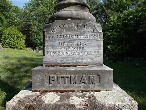 Henry Pitman 1808 1882 Find A Grave Memorial