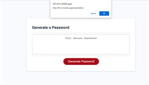 Github Ahardin77javascript Password Generator