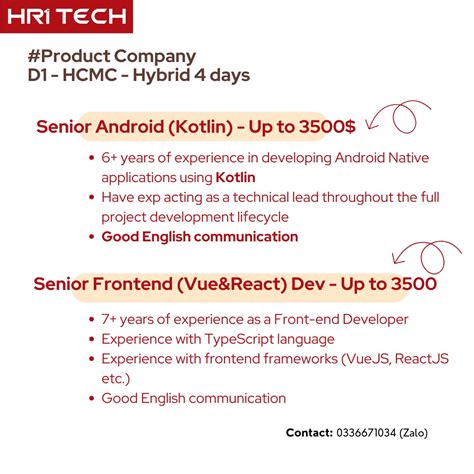 Andy Nguyen On Linkedin Hcm Hiring Hcm Kotlin Android Vue React