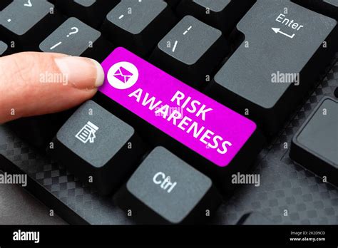 Sign Displaying Risk Awareness Conceptual Photo Recognizing Factors