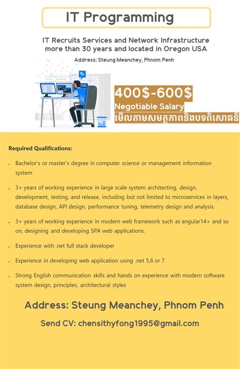 chen sithyfong on linkedin itprogrammer programmer programming informationtechnology…