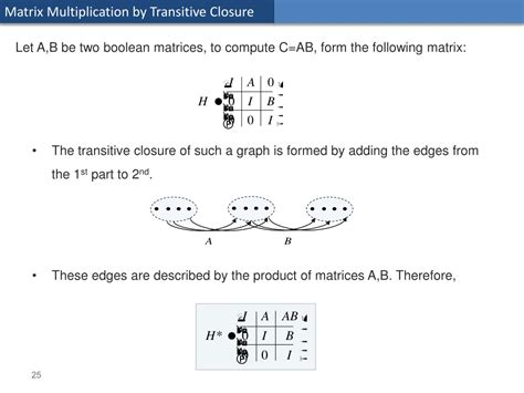 ppt reduction between transitive closure and boolean matrix